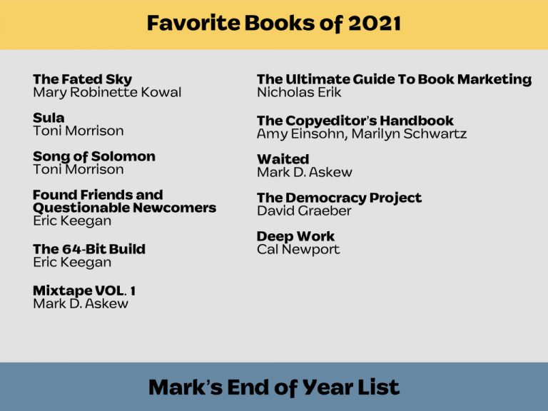 Mark’s 2021 End of Year Lists - AskMark